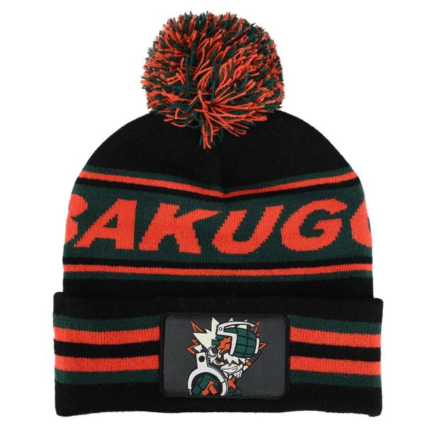 商品名: Bioworld My Hero Academia Bakugo カフポンポンビーニー Bioworld My Hero Academia Bakugo Cuff Pom Beanie Multicoloredブランド: Biow...