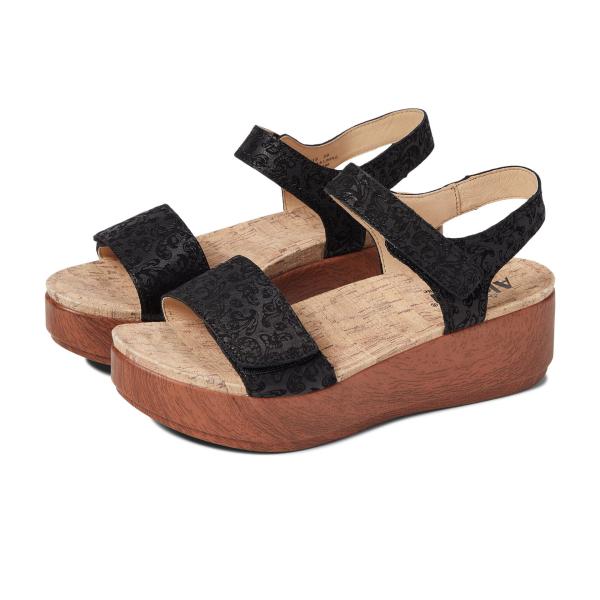 商品名: Alegria by PG Lite 女性用サンダル, イバラチェ, 10.5-11 Alegria Women's Tamsyn Ivalace Leather Platform Wedge Sandal 10.5-11 M U...