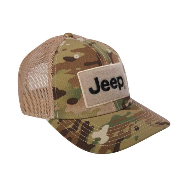 商品名:  Jeep Text Logo Camo Pattern Hook and Loop Tactical Snapback Hatブランド: Jeep商品サイズ: One Size高さ: 20.3962cm横幅: 18.6944cm...
