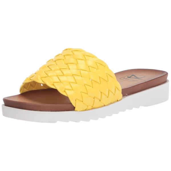 商品名: Dirty Laundry レディース Enjoy It スライドサンダル, イエロー, 9.5 Dirty Laundry by Chinese Laundry Women's Enjoy IT Slide Sandal, Ye...