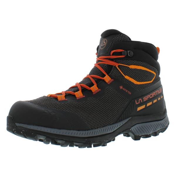 商品名:  La Sportiva Men's TX Hike Mid Hiking Boots, Carbon/Saffron, 10.5ブランド: La Sportiva商品サイズ: 10.5高さ: 34.6964cm横幅: 29.21...