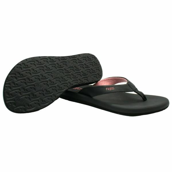 商品名: Flojos レディース ビーチサンダル, ブラックコーラル, 6 FLOJO Jersey Josie Memory Foam Flip Flop Thong Sandal (6, Black Coral, numeric_6)...