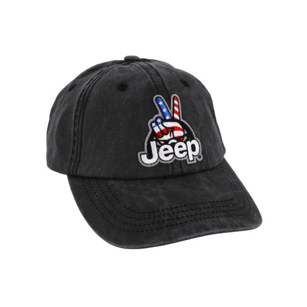商品名: [Candybay] Wave USA Chino Twill Patch Ropa Lavado Sombrero Negro Jeep Wave USA Chino Twill Patch Garment Washed Hat...