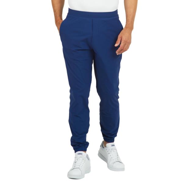 商品名:  IBKUL Men’s Athleisure Wear WFH Pants/Joggers with Front &amp; Hidden Rear Waist Pockets in 3 Colors - 99000 Navy ...