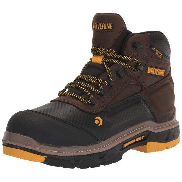 商品名:  Wolverine Men's Overpass WP CM MID Work Boot, Dark Coffee, 9ブランド: Wolverine商品サイズ: 9高さ: 36.4998cm横幅: 27.6098cm奥行: 1...