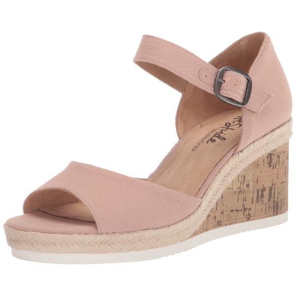 商品名: LifeStride レディース Go for It エスパドリーユウェッジサンダル, トゥルーブラッシュ, 11 Wide LifeStride Womens Go For It Wedge Sandal True Blush ...