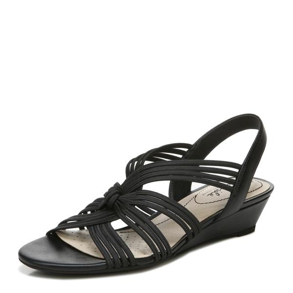 商品名: LifeStride レディース イベット, ブラックファブリック, 9 LifeStride Womens Yvette Strappy Wedge Sandal Black 9 Mブランド: LifeStride商品サイズ: ...