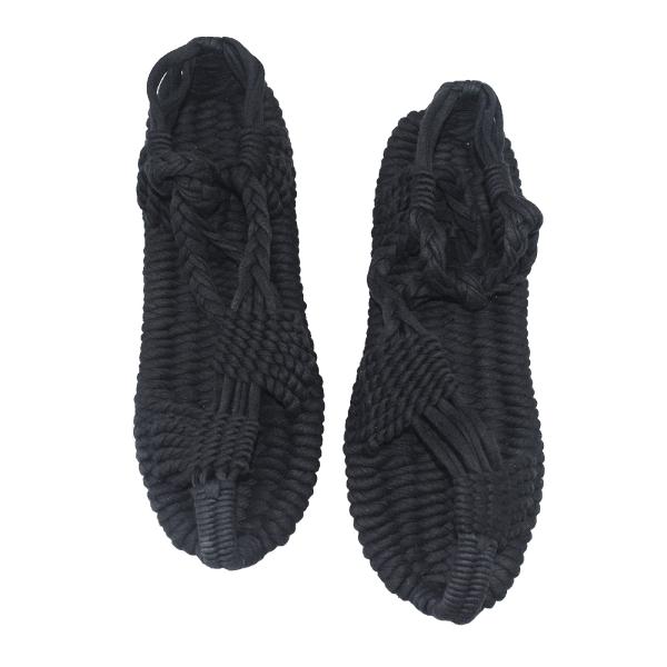 商品名:  Hand Woven Washable Environment-Friendly deodorizing Cloth Shoes Sandals Anti Slip Walking Leisure Men Women's Sho...