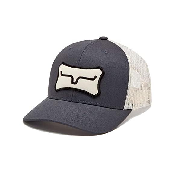 商品名:  Kimes Ranch Men's Boneyard Trucker Adjustable Snapback Mid-Profile Logo Cap, Charcoalブランド: Kimes Ranch商品サイズ: One S...