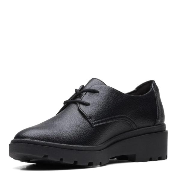 商品名: Clarks レディース Calla RubyOxford フラット, ブラックレザー, 8 Clarks Women's Calla Ruby Oxford Flat, Black Leather, 8ブランド: Clarks商...