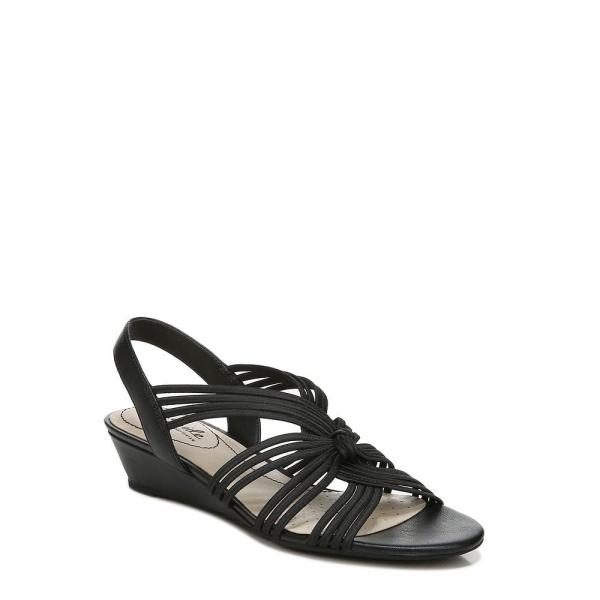 商品名: LifeStride レディース イベット, ブラックファブリック, 5.5 LifeStride Womens Yvette Strappy Wedge Sandal Black 5.5 Mブランド: LifeStride商品サ...