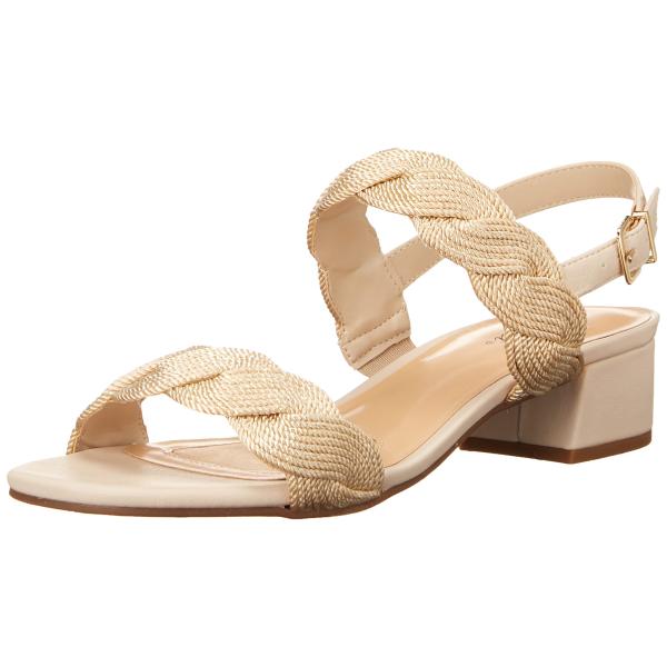 商品名: Easy Street Women's Charee Block Heel Sandal Heeled Easy Street Women's Charee Block Heel Sandal Heeled, Beige Wove...