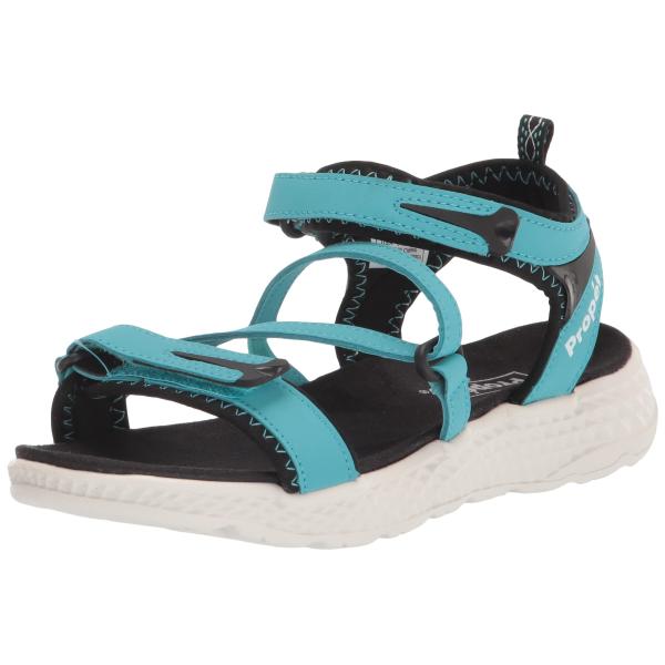 商品名: PropetレディーストラベルアクティブXCサンダル, ティール, 6.5 Wide Propet Women's TravelActiv XC Walking Sandals, Teal, 6.5 Wide USブランド: Pr...