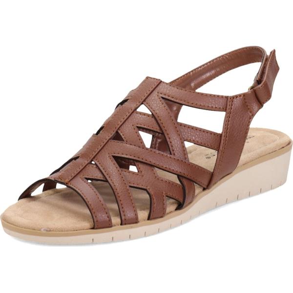 商品名: Easy Street レディース ヒールサンダル, タン, 7.5 Easy Street Women's Heeled Sandals, Tan, 7.5ブランド: Easy Street商品サイズ: 7.5高さ: 31.4c...
