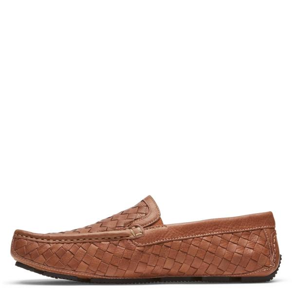 商品名: ロックポート メンズ ライダーベネチアローファー, タン織。, 24.5 Rockport Men's, Rhyder Venetian Slip-On TAN Woven 8.5 Mブランド: Rockport商品サイズ: 8....