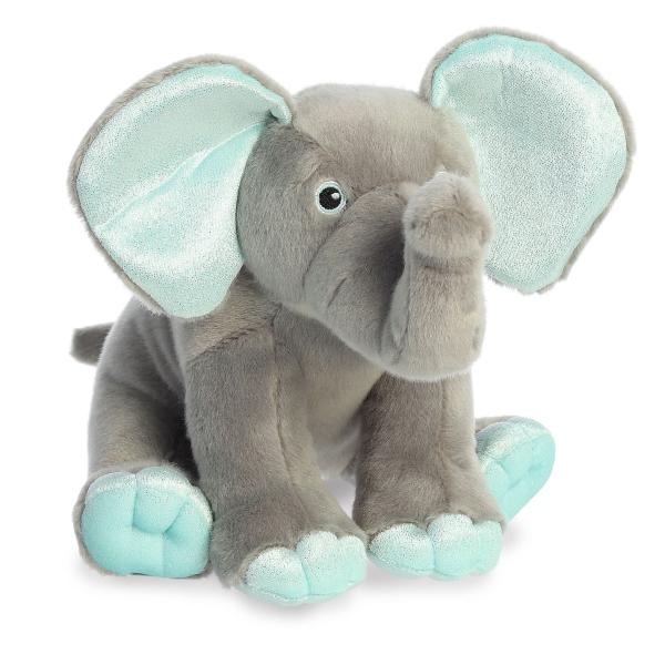 商品名: Aurora - Destination Nation - 12" Mint Elephant Aurora〓 Adventurous Destination Nation〓 Elephant Stuffed Animal - G...