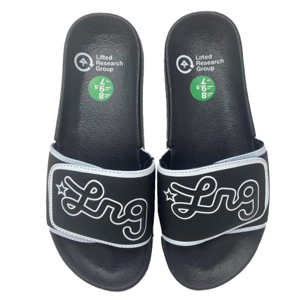 商品名:  LRG Men's Logo Slides Sandal Shoes, Black/Cursive, 12ブランド: LRG商品サイズ: 12高さ: 10.16cm横幅: 20.32cm奥行: 25.4cm重量: 454g商品番...