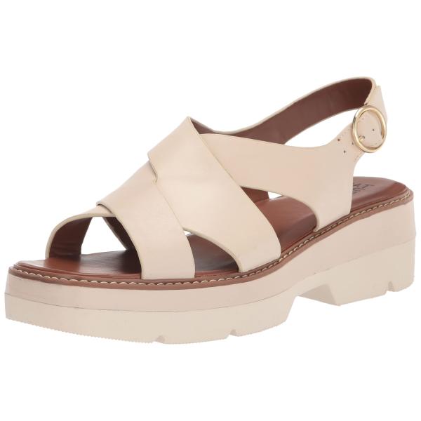 商品名: Naturalizer レディース ハリファックス サンダル, ポーセリン, 8.5 Naturalizer Women's Halifax Platform Fisherman Sandal Porcelain 8.5 Mブラン...