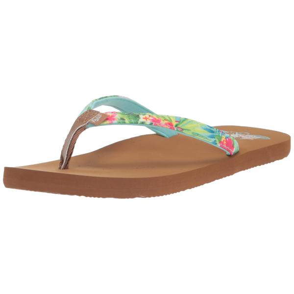 商品名: Flojos レディース Keilani フリップフロップ, アクア ハイビスカス, 24 FLOJOS Women's Keilani Flip-Flop, Aqua Hibiscus, 8ブランド: Flojos商品サイズ: ...