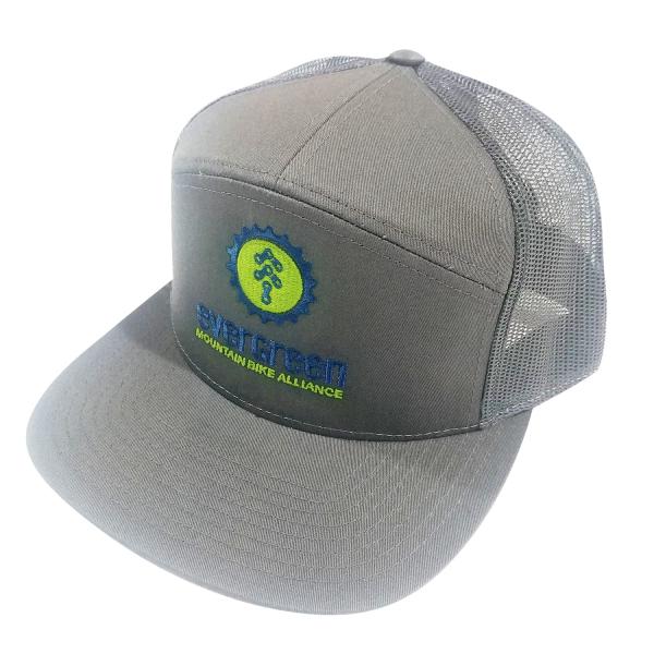 商品名:  Evergreen Mountain Bike Alliance Trucker Hat 7 Panel Charcoal Grey-Full Color, One Sizeブランド: Evergreen Mountain Bi...