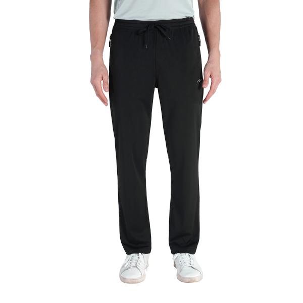 商品名:  TRAILSIDE SUPPLY CO. Men's Yoga Pants with Zipper Pockets Elastic Waist Open Bottom Workout Sweatpants,Black Large...