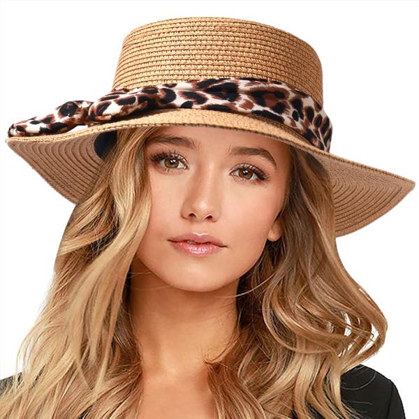 商品名:  Straw Beach Sun Hat Womens Summer Fedoras Boater Hat Wide Brim UV Protection Packable Panama Boho Hat for for Wome...