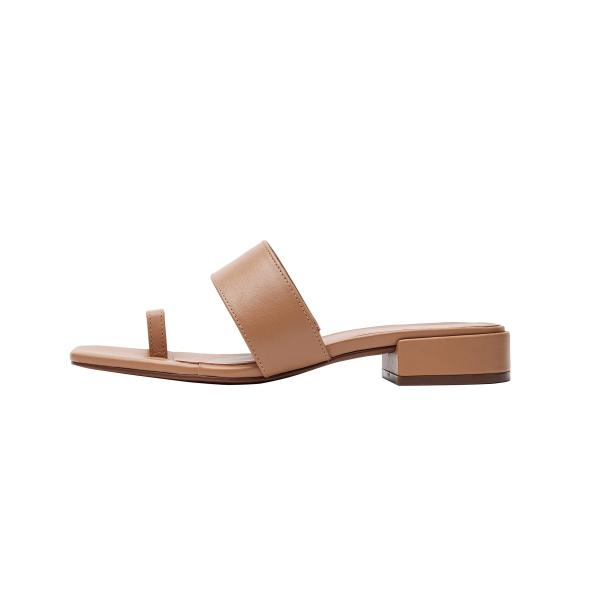 商品名:  Linea Paolo LILY - Womens Sophisticated Low Block Heel Toe Ring Slide Sandal Desert Nappa 5.5Mブランド: Linea Paolo商品サ...