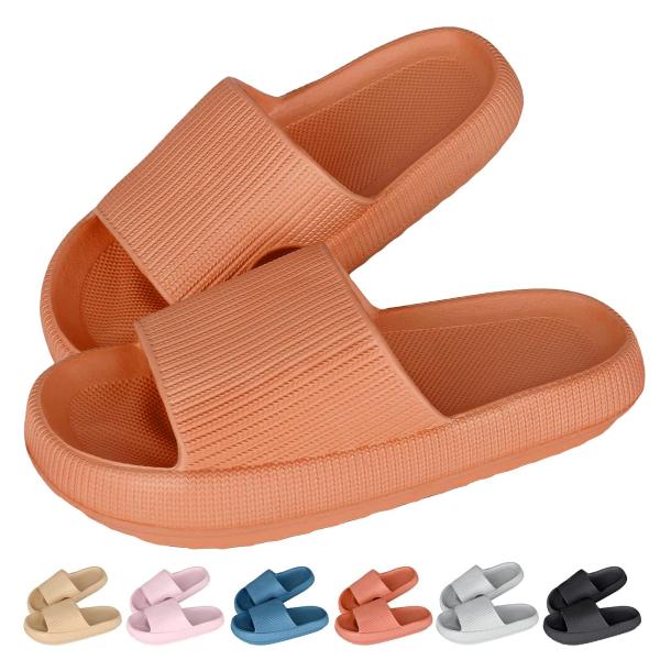 商品名:  Cloud Slippers for Women and Men, Non Slip Quick Drying Shower Slides Bathroom Sandals, Pillow Slippers Extremely ...