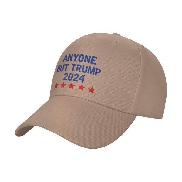 商品名:  Anyone But Trump 2024 Hats for Men Women Teens Vintage Adjustable Baseball Cap Fitted Trucker Hat Naturalブランド: VHA...