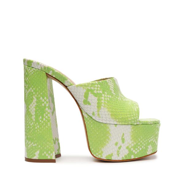 商品名:  SCHUTZ Women's Darah Wild Platform Heeled Sandal, Bright Leaf, Size 9.5ブランド: SCHUTZ商品サイズ: 9.5高さ: 29.8958cm横幅: 25.5...