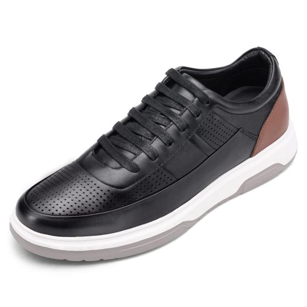 商品名:  CHAMARIPA Men's Casual Leather Shoes Elevator Shoes Invisible Height Increasing Shoes High Shoes for Men Tallerブラン...