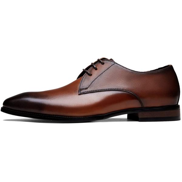 商品名:  Jousen Men's Dress Shoes Leather Modern Formal Business Oxford Shoes Plain Toe Classic Dress Shoes for Men (RMY921...