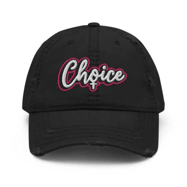 商品名:  Women Choice Hat (Embroidered) Adjustable Pro Choice Distressed Dad Hat Blackブランド: LEJJ Gear商品サイズ: One Size重量: 82g...