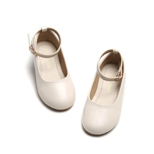 商品名:  PHIRAMIN Toddler Flower Girl Beige Dress Shoes - Little Girl Ballet Flats Size 13 Wedding Partyブランド: PHIRAMIN商品サイズ...