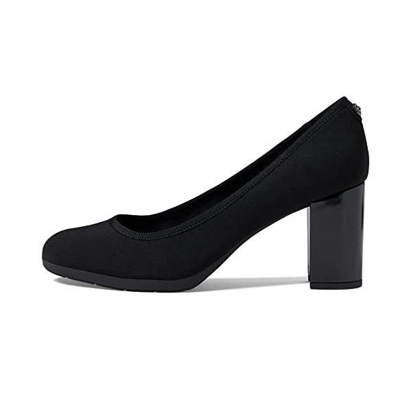商品名: Anne Klein レディース Castana 快適なブロックヒールパンプス, ブラックストレッチ, 7 Anne Klein Women’s Castana Comfortable Block Heeled Pump,Blac...