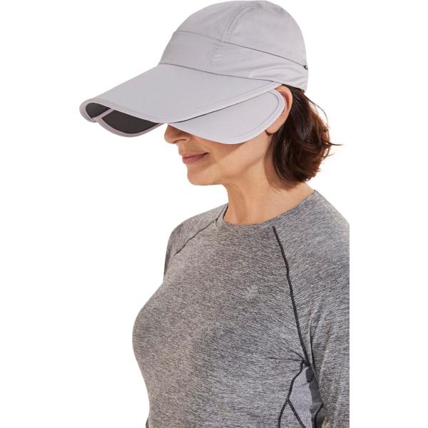 商品名:  Coolibar UPF 50+ Women's Olivia Convertible Sun Visor - Sun Protective (Large/X-Large- Cloud Grey)ブランド: Coolibar商品...