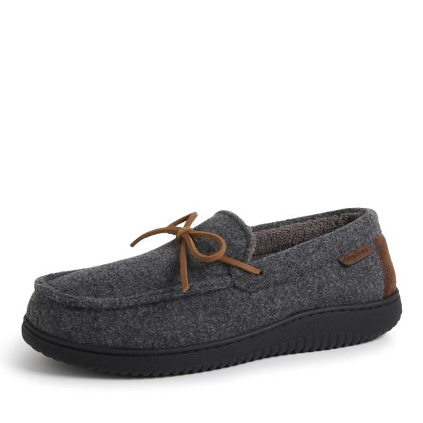 商品名: Dearfoams Men's Moccasin, Dark Heather Grey, X-Large Dearfoams Men's Woodstock Energy Return Comfort Indoor/Outdoor...