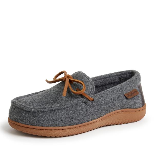 商品名: Dearfoams Moccasin Women's Slipper, Grey Heather Wool, Medium Dearfoams womens Wilmington Energy Return Comfort Ind...