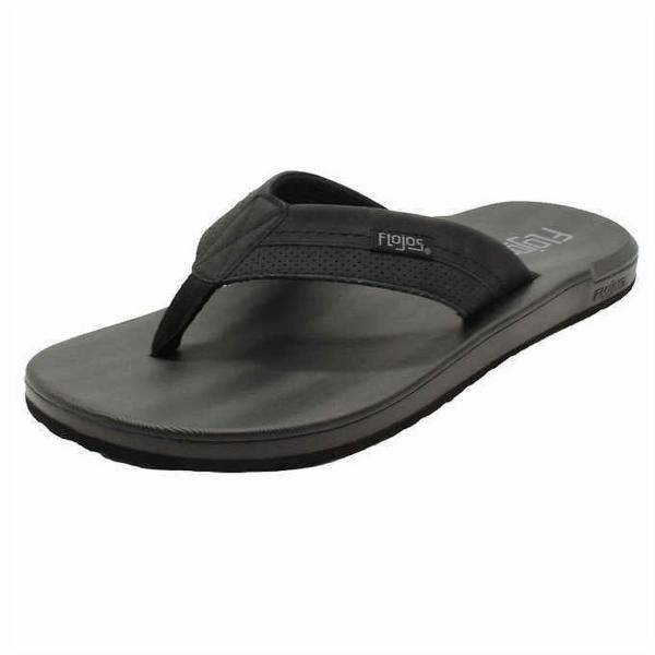 商品名: Flojos メンズ ビーチサンダル ブラック メッシュ アッパーアーチサポート, ブラック, 12 Flojos Mens Flip Flop Sandal Black Mesh Upper Arch Support (12)ブ...