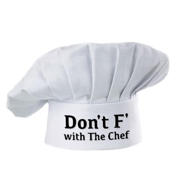 商品名:  Hyzrz Funny Chef Hat - Don't F with The Chef - Adjustable Kitchen Cooking Hat for Men &amp; Women (White)ブランド: Hyz...