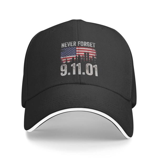 商品名:  POFEISI We'll Never Forget 911 Trucker Hat 9/11 Memorial 21th Anniversary Baseball Cap September 11 Hat Blackブランド:...