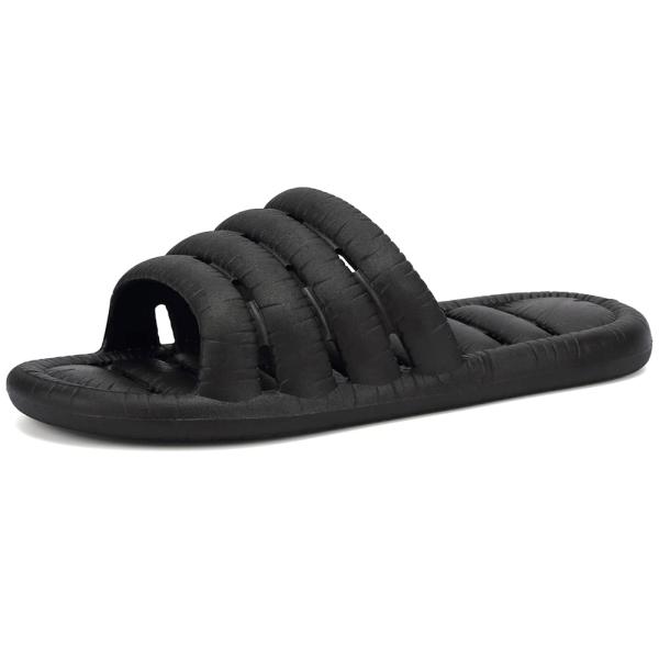 商品名:  FINLEOO Shower Shoes Sandal Slippers with Drainage Holes Quick Drying Bathroom Slippers Gym Slippers for Menブランド: ...