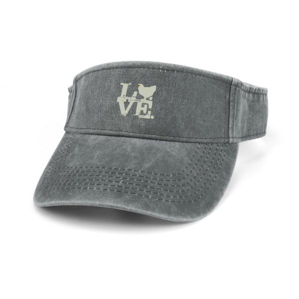 商品名:  Love Chicken Leaky Top Denim Baseball Cap Adjustable Sun Visor Hatsブランド: love chicken商品サイズ: One Size高さ: 8.001cm横幅:...