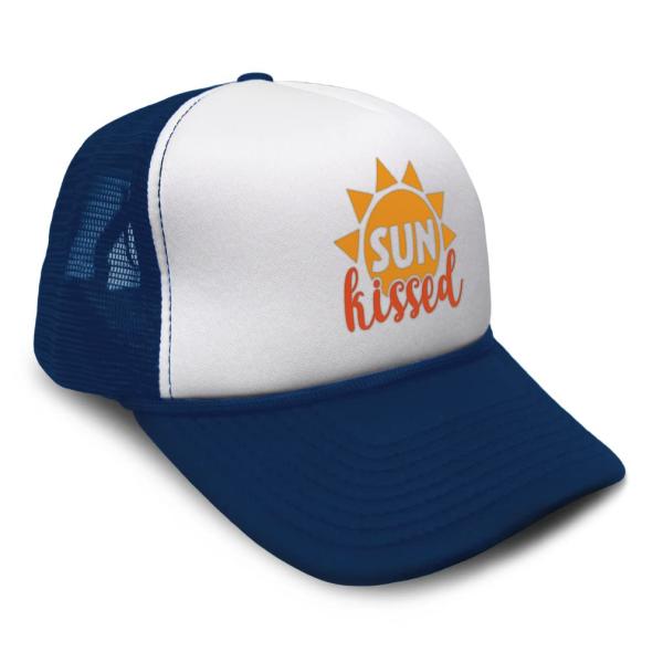 商品名:  Trucker Hat Sun Kissed Summer Season Climate Sun Ocean Sun Snapback Baseball Cap for Men &amp; Women Adjustable Po...