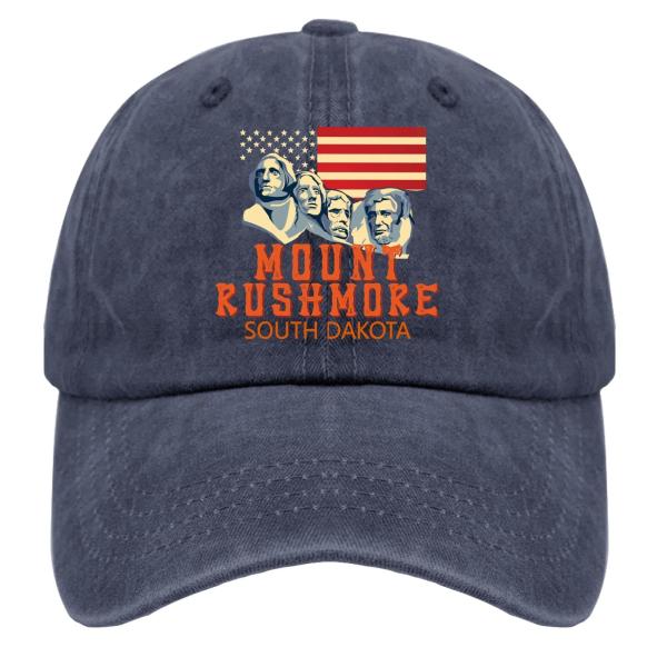 商品名: Mount Rushmore 帽子 メンズ ベースボールキャップ 調節可能な帽子 マウント ラッシュモア ベースボールキャップ メンズ, ネイビーブルー, One Size Mount Rushmore Hats for Men ...