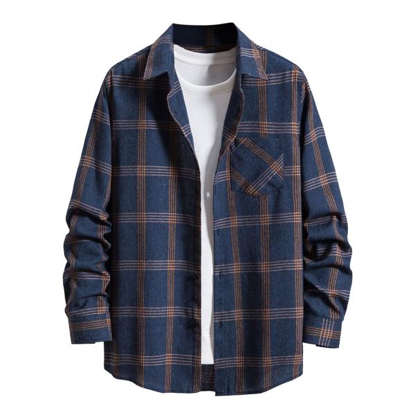 商品名:  Western Shirts for Men, Mens Flannel Shirts Casual Long Sleeve Button Down Plaid Shirt for Men Regular Fit Dress S...