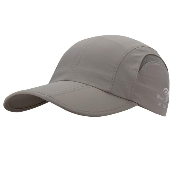 商品名:  RRvane Folding UPF50+ Sun Protection Hat, Quick Dry Baseball Cap Portable Adjustable Outdoor Sports Hats for Men, ...