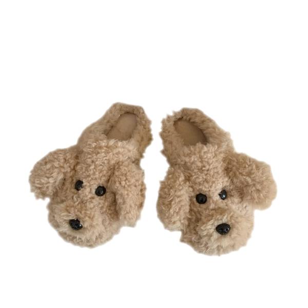商品名:  Cute Plush Slippers Kawaii Slippers Women Fluffy Kawaii Home Slippers Women's Cute Slippers (Khaki,9-10)ブランド: UICI...