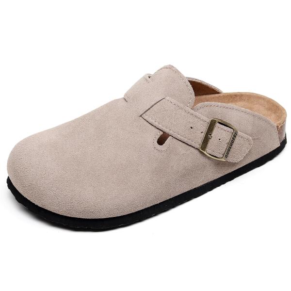 商品名: GUOLUOFEI クロッグ レディース クロッグ ミュール アウトドア ハウス スリッパ アーチサポート付き, ブラウン, 24 guoluofei Clogs for Women,Womens Clogs and Mules ...