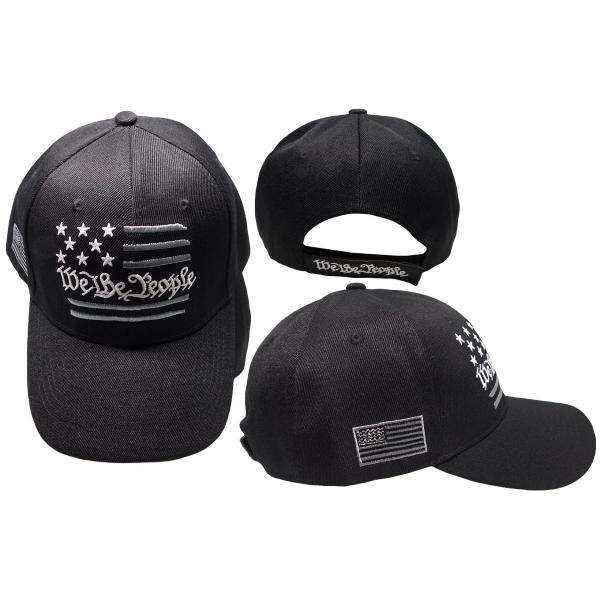 商品名:  Trade Winds We The People USA Flag Black Acrylic Adjustable Embroidered Baseball Hat Capブランド: Trade Winds商品サイズ: 7 ...